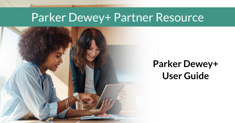 Parker Dewey Plus Getting Started Guide